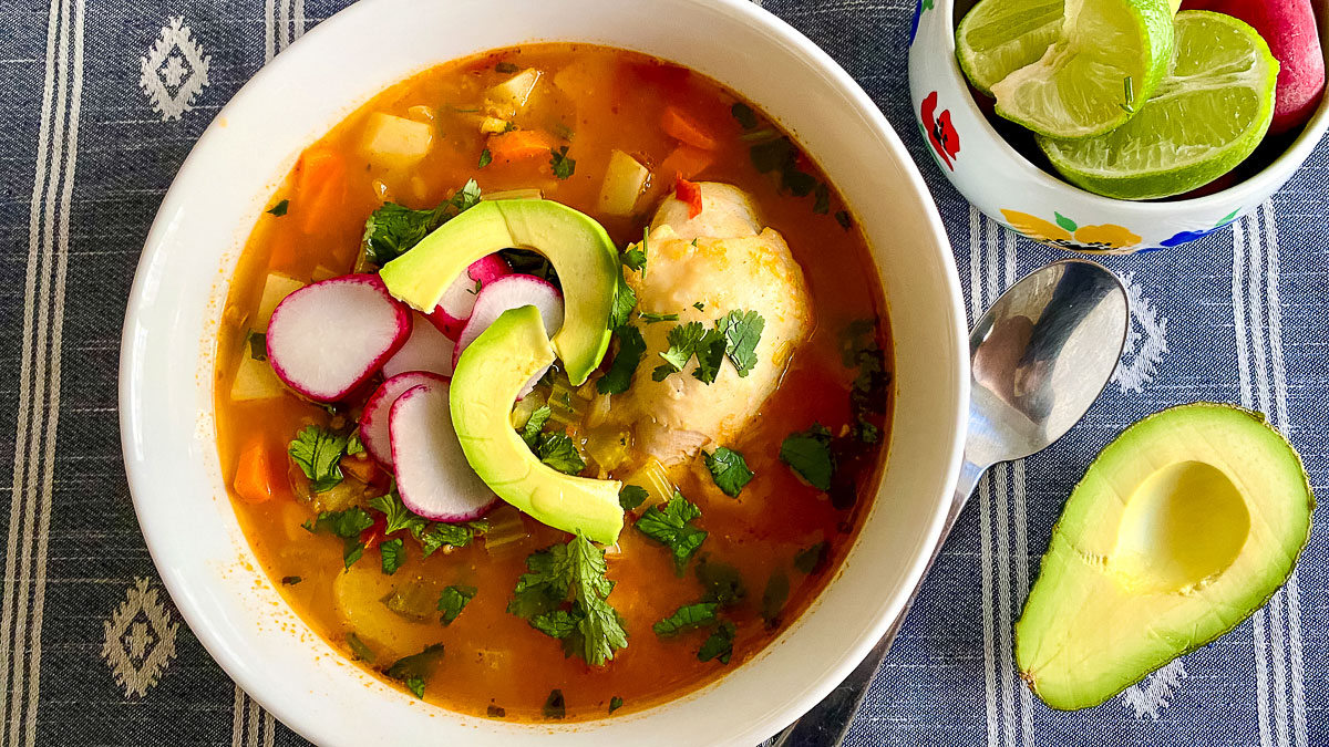 Instant Pot Caldo De Pollo (Mexican Chicken Soup)