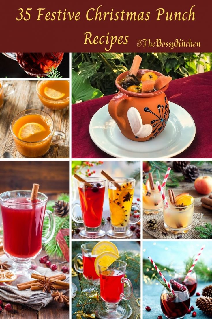 35 Festive Christmas Punch Recipes – The Bossy Kitchen