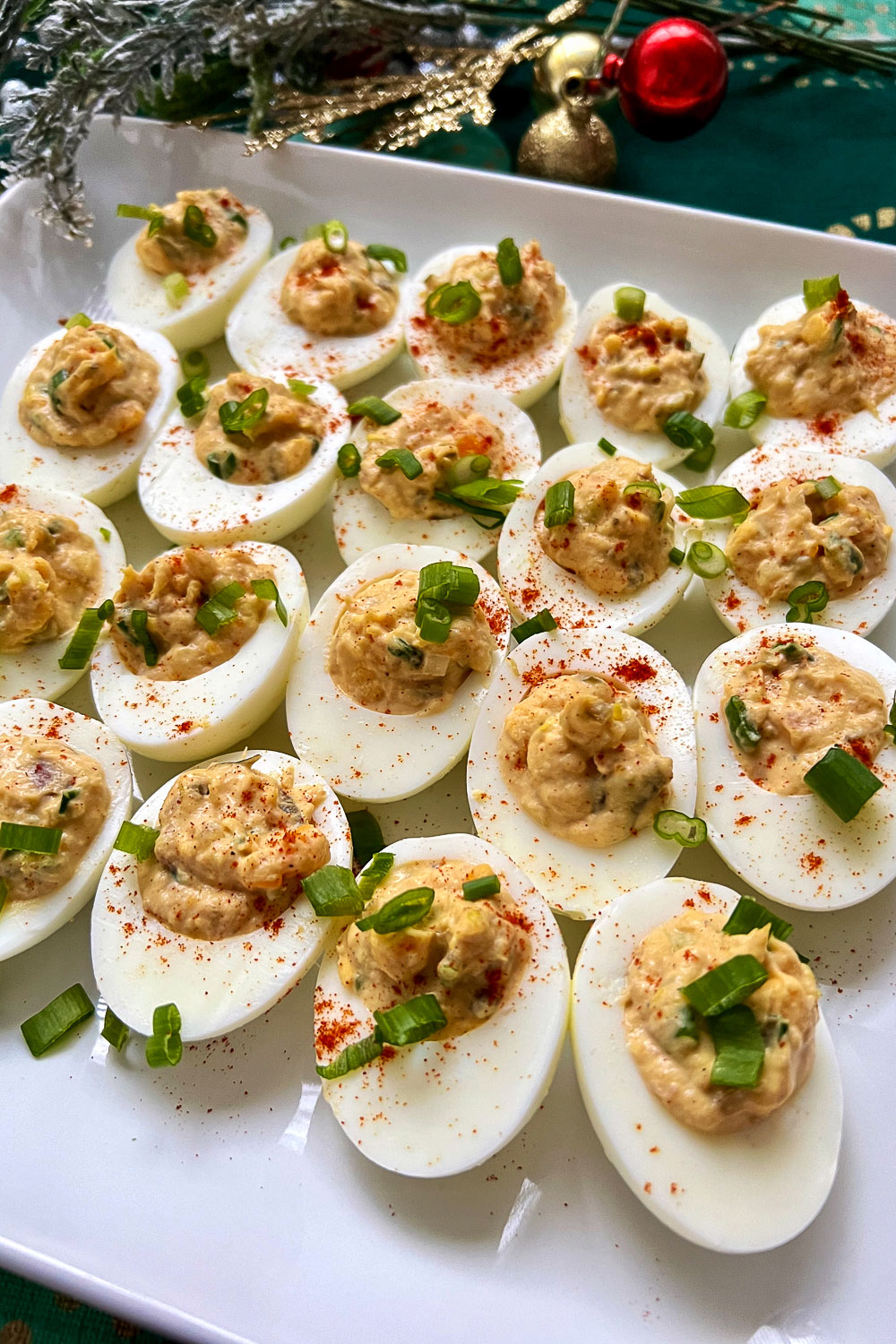Deviled Ham Stuffed Eggs – The Bossy Kitchen