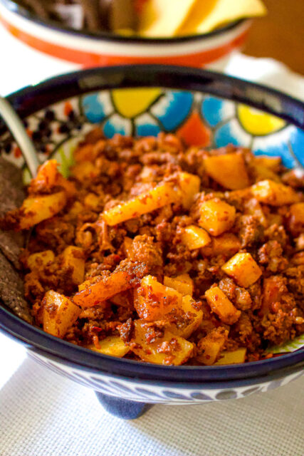 Easy Papas Con Chorizo – The Bossy Kitchen