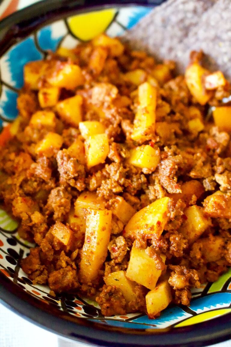 Easy Papas Con Chorizo – The Bossy Kitchen