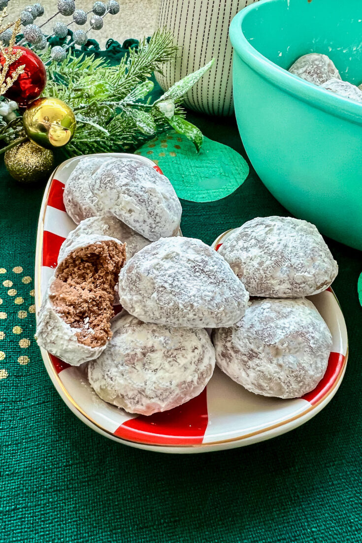 Peanut Butter Snowball Cookies – The Bossy Kitchen