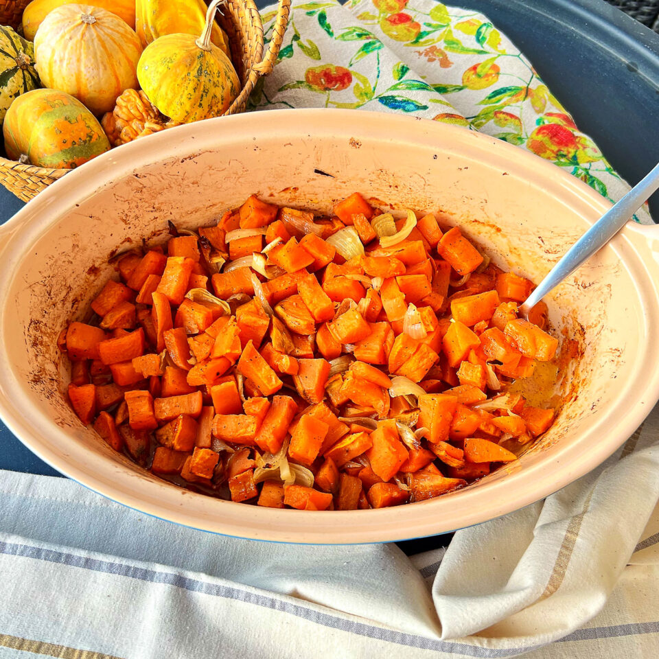 Cinnamon Roasted Sweet Potatoes- The Bossy Kitchen