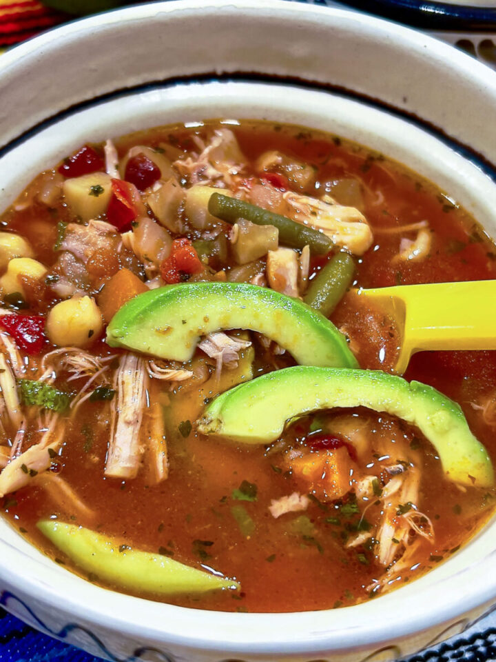 Moroccan Chicken Soup With Chickpeas – The Bossy Kitchen
