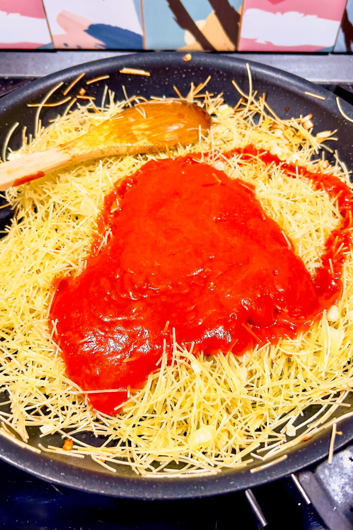 Sopa Seca De Fideos (Mexican Dry Soup) - The Bossy Kitchen