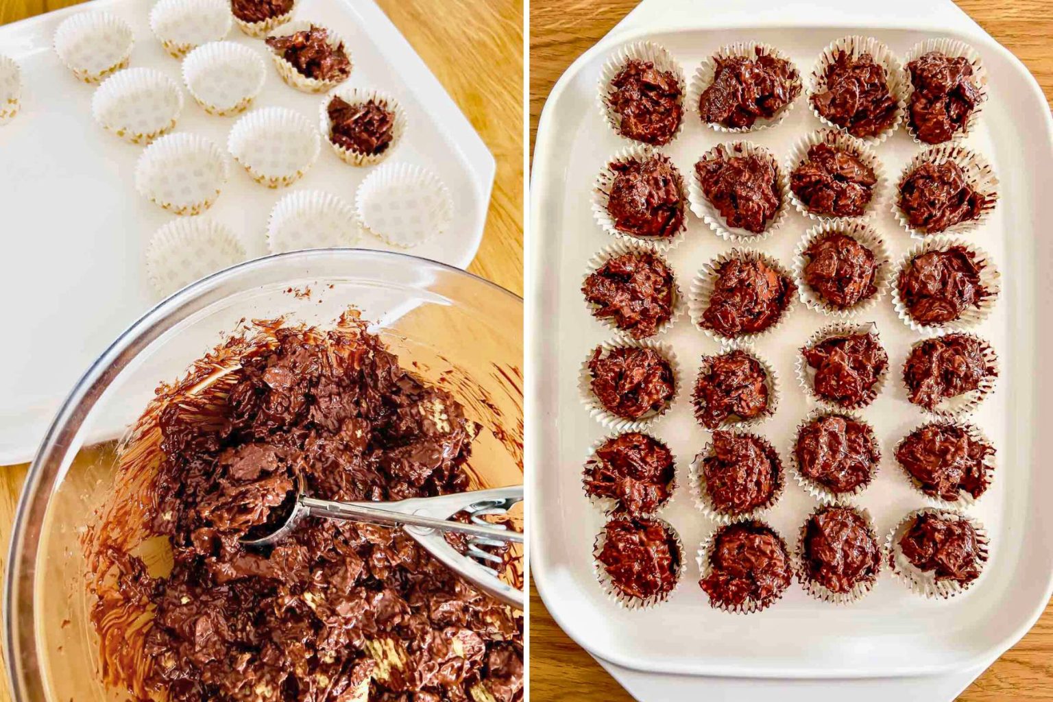 Chocolate Potato Chip Clusters (Two Ingredients) – The Bossy Kitchen