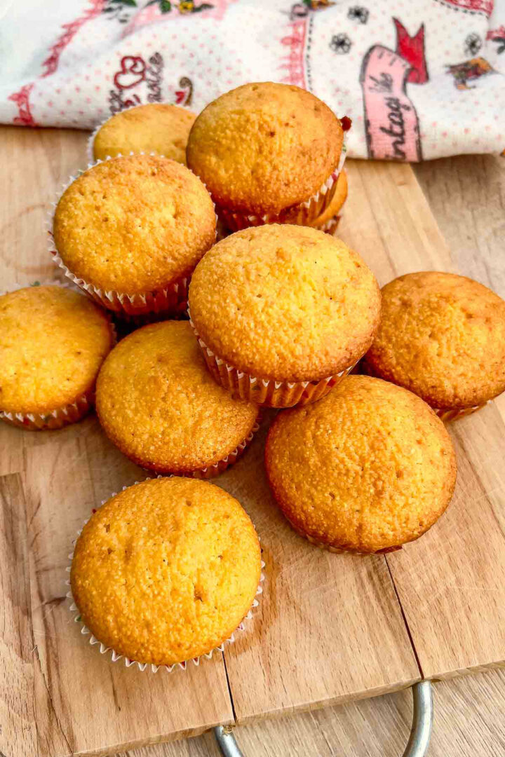 Basic Corn Muffins (Quick And Easy) – The Bossy Kitchen