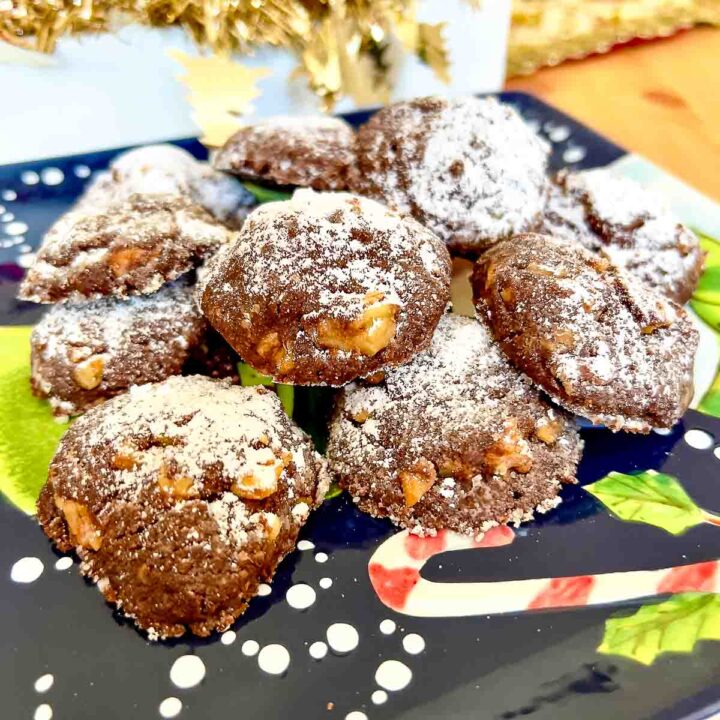 Mocha Walnut Butter Cookies – The Bossy Kitchen